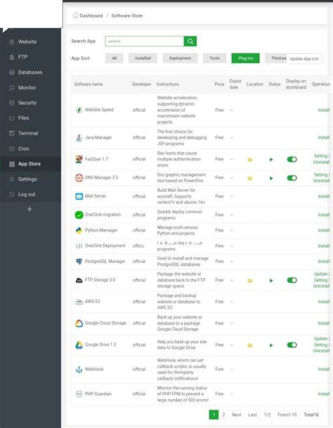 Aapanel Running Successfully Inside An Unprivileged Lxc Container Vps