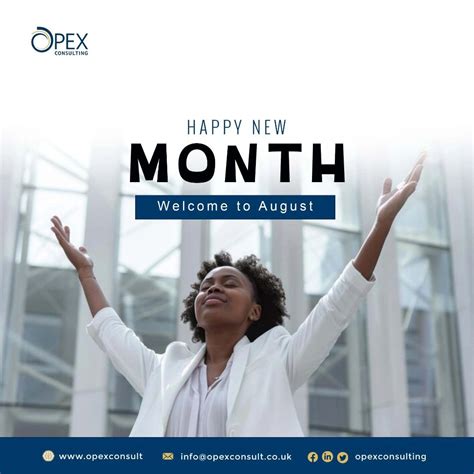 Opex Consulting On Linkedin Happyaugust Innovation Growth Success Newmonth August
