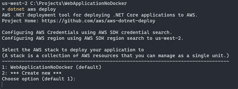 Reimagining The AWS NET Deployment Experience AWS Developer Tools Blog
