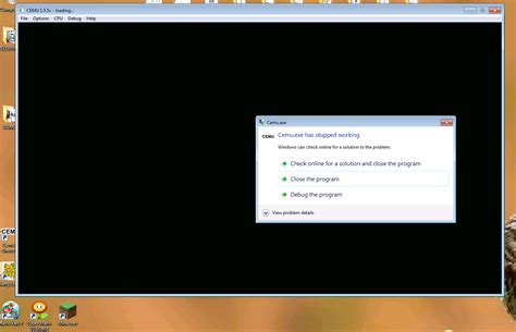 Cemuexe Has Stopped Working 155c Rcemu