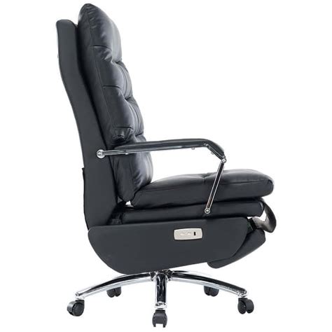 Reclining Office Chair Power Office Chair With Footrest Electric Power