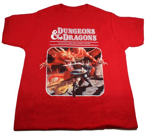 Dungeons And Dragons T Shirt Original Art Rouge