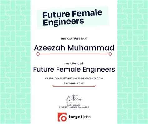 Azeezah M On Linkedin Futurefemaleengineers