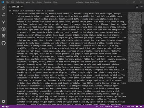 vs code status bar colour why purple why blue iancarpenter dev