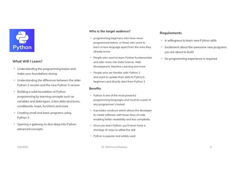 Python Programing Language In Geoscience Notespdf
