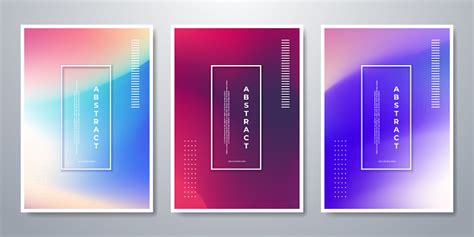 추상 흐림의 집합은 다채로운 배경을 Defocused 브로셔 전단지 잡지 명함 브랜딩 배너 헤더 책 표지 노트북 배경 벡터를 위한 추상설계 템플릿 0명에 대한 스톡 벡터