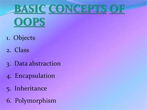 Object Oriented Programming Oops In C Pptx