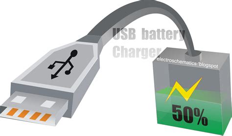 Usb Powered Battery Charger Circuit