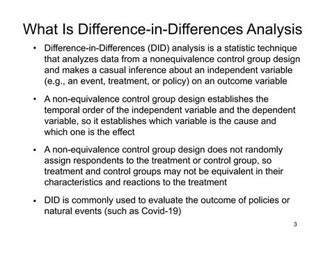 Difference In Difference Ddd Analysispptx