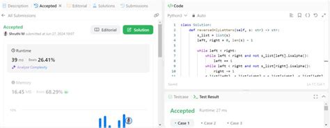 How To Reverse Only Letters On Leetcode Shruthi Mohan Posted On The