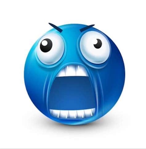 Создать мем эмодзи смешные синий смайл синий смайлик плачет Картинки Meme