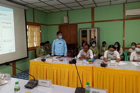 ဂန့်ဂေါခရိုင်အဆင့် ဌာနဆိုင်ရာများ လုပ်ငန်းညှိနှိုင်း အစည်းအဝေး ပြုလုပ် Information And Public