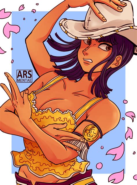Nico Robin One Piece Drawn By Arsmentae Danbooru