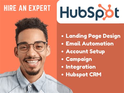 Hubspot Crm Setup Of Email Automation Campaigns Landing Page And Sales Upwork