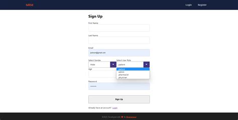 GitHub MugiranezaJ Mrm Frontend A Medical Records Management System Frontend Implementation