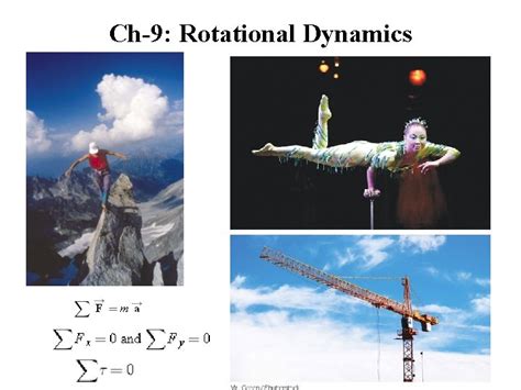 Ch9 Rotational Dynamics Translational And Rotational Motion Torque