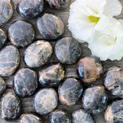 Chocolate Moonstone Healing Crystals Crown Chakra Sage Crystals