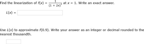 Ixl Linear Approximation Calculus Practice