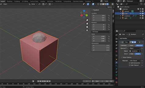 Error Geometry Node Geometry Manipulation Causes Boolean Modifier To Not Work Blender Stack
