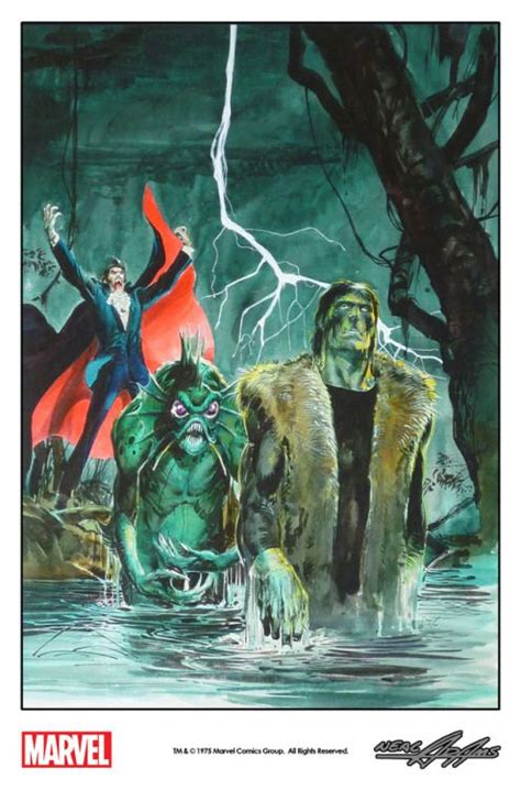 The Marvel Age Of Comics Horror Art Comic Art Weird Fiction
