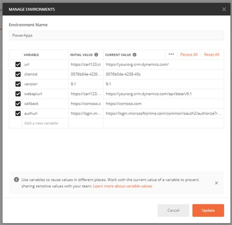 Calling The Power Apps And Dynamics 365 Web Api From The Postman Windows Client Carl De Souza