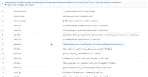 Uitabbarcontroller 偶现启动crash问题分析 腾讯云开发者社区 腾讯云