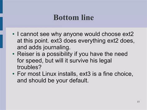 Installing Linux Partitioning And File System Considerations Pdf Computing Technology