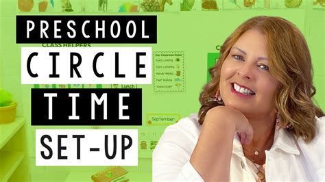 Preschool Circle Time Area Set Up Youtube