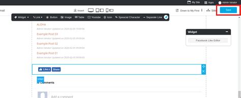 add facebook share button on your blog post rvglobalsoft