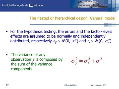 Ppt Components Of Variance Model For The Analysis Of Repeated