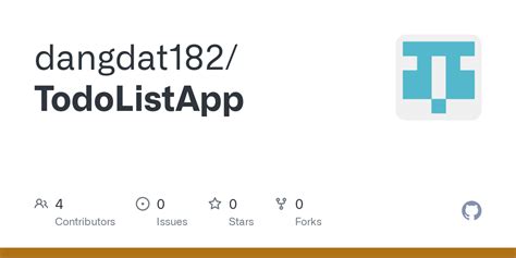 github dangdat182 todolistapp