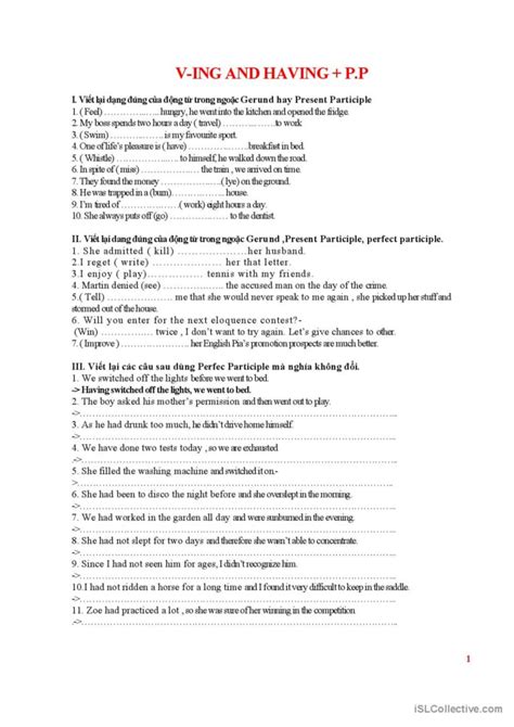 Grammar English Esl Worksheets Pdf And Doc