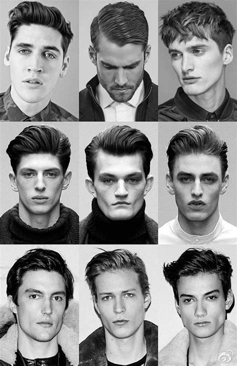 男士发型 合集 花瓣网