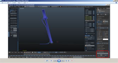 Blender Animations With Bones Problem With FSX FSDeveloper