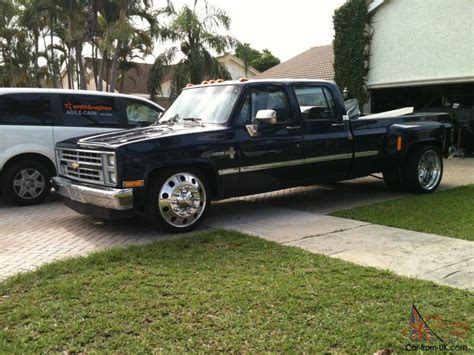 87 Chevy C30 Dually Cummins Turbo Diesel