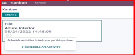 How To Configure The Kanban Activity And List Activity Widget In Odoo 15