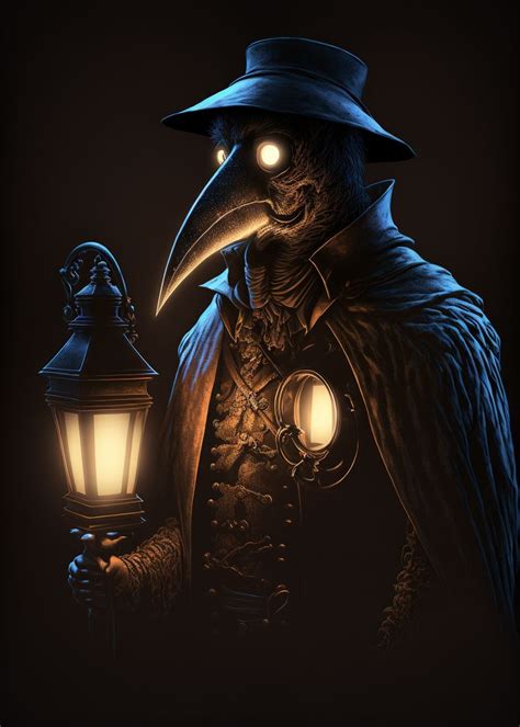 Steampunk Plague Doctor Art