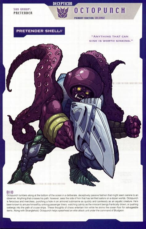Transformer Of The Day Octopunch Part 1 Transformers Megatron Transformers Artwork