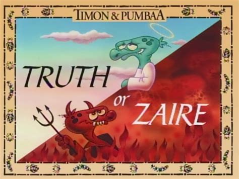 Truth Or Zairegallery The Lion King Wiki Fandom