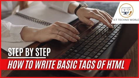 webpage creation how to write basic tags of html youtube