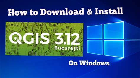 How To Download And Install Qgis 3122 On Windows 10 Youtube