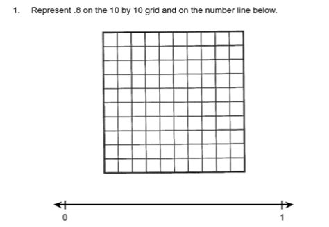 Solved Represent 8 ﻿on The 10 ﻿by 10 ﻿grid And On The
