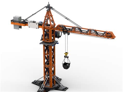 Lego Moc Remote Controlled Tower Crane By Timtimgo Rebrickable
