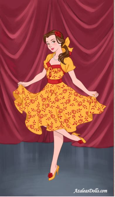 For The Love Of Dress Up — Belle Beauty And The Beast Pin Up Princess