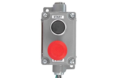 Larson Electronics Explosion Proof 10a Double Push Button Switch
