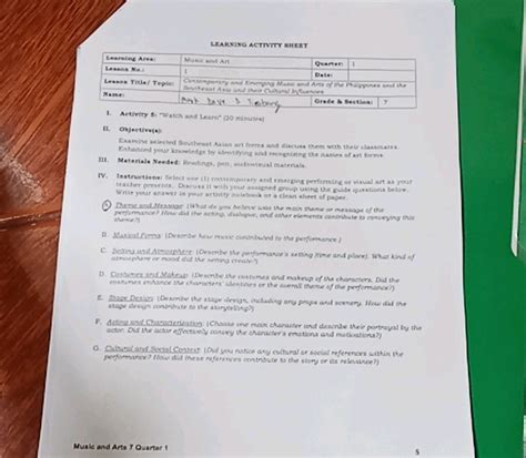 LPARNING ACTTVITY BHEET Aetivity St Watich StudyX