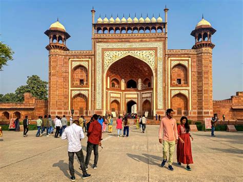 Agra Uttar Pradesh India 12152022 Taj Mahal Agra India