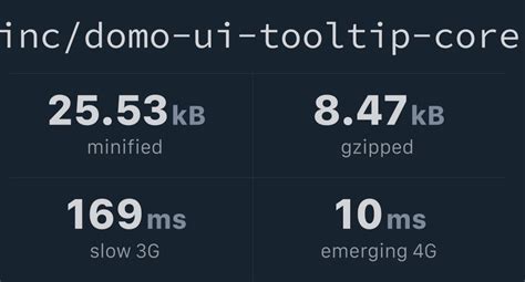 Domoincdomo Ui Tooltip Core Bundlephobia