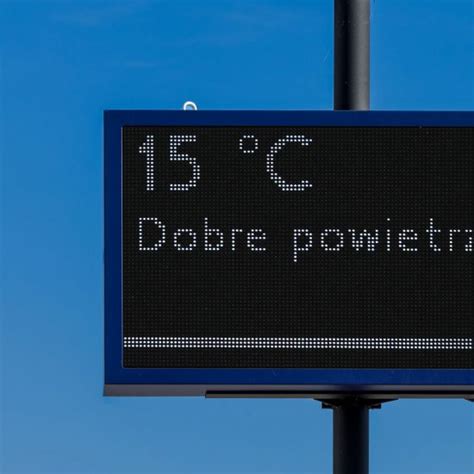 Variable Message Signs VMS Smart City Displays