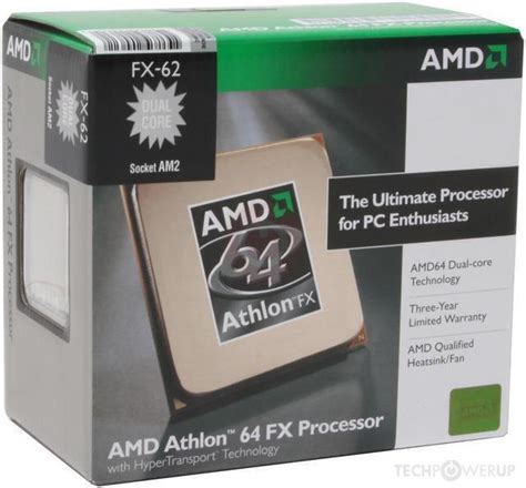 AMD Athlon 64 FX 62 Specs TechPowerUp CPU Database